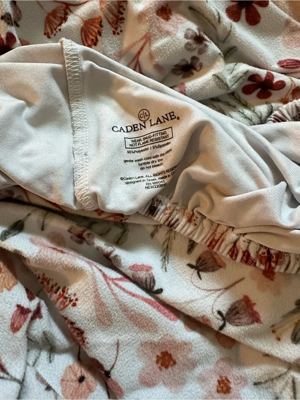 Caden Lane | Bedding | Caden Lane Floral Fitted Crib Sheet | Poshmark